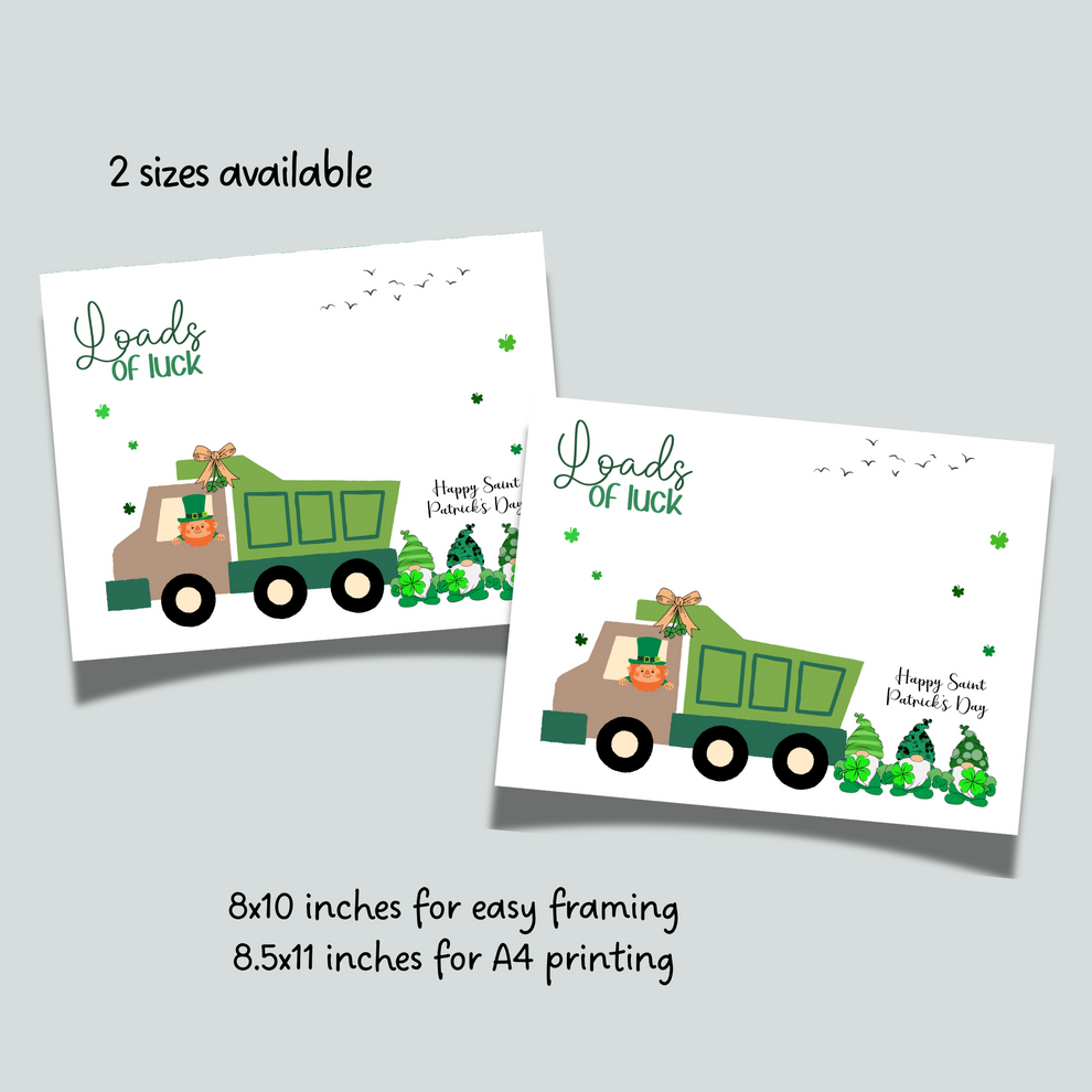 St Patricks Day Leprechaun Gnome Handprint Craft Printable DIY March A ...