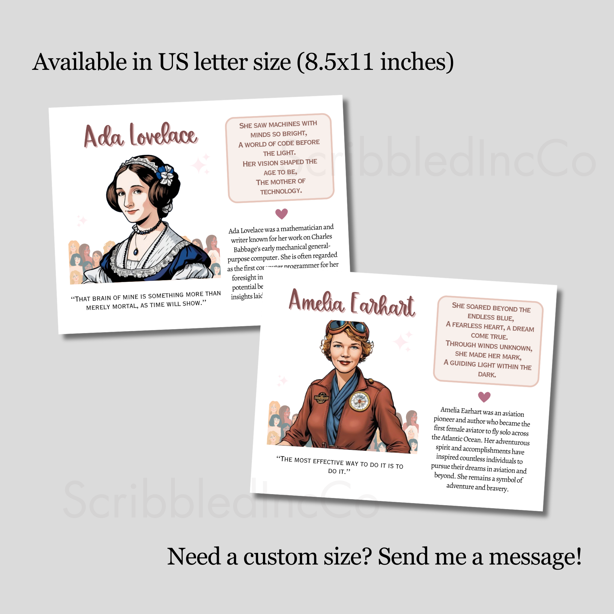 Womens History Month Posters Printable, Classroom School March Bulleti ...