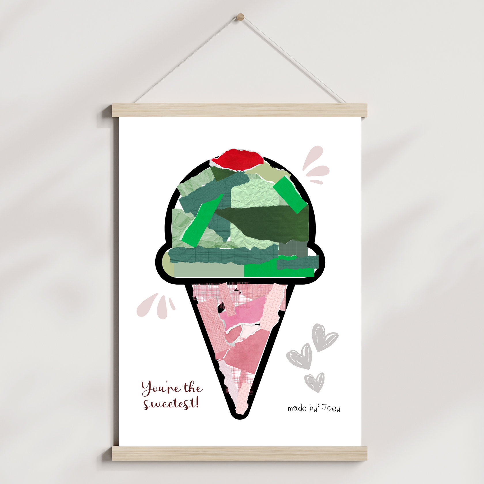 Summer Torn Paper Craft Printable, DIY Art for Kids Coloring Page Acti ...