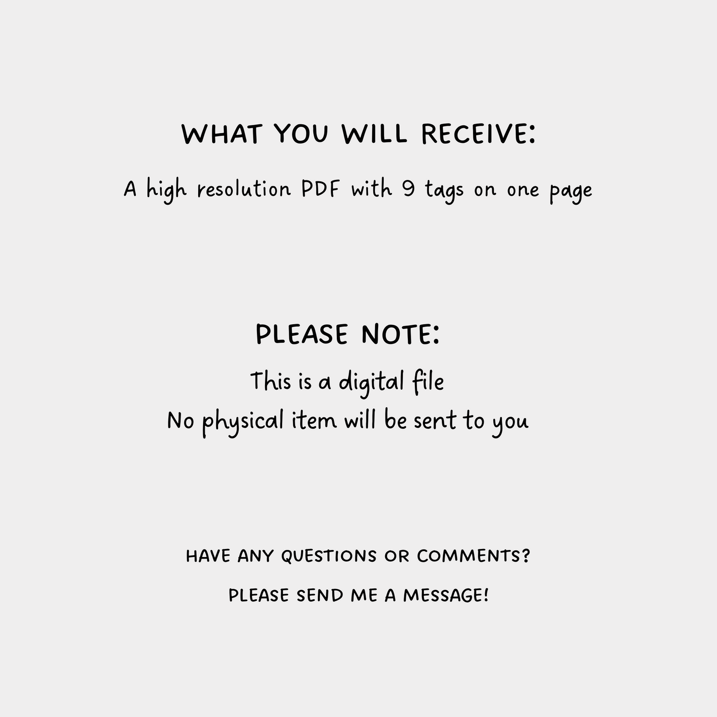 Printable Graduation Gift Tags, 2025 Congrats Grad Tags Simple ...