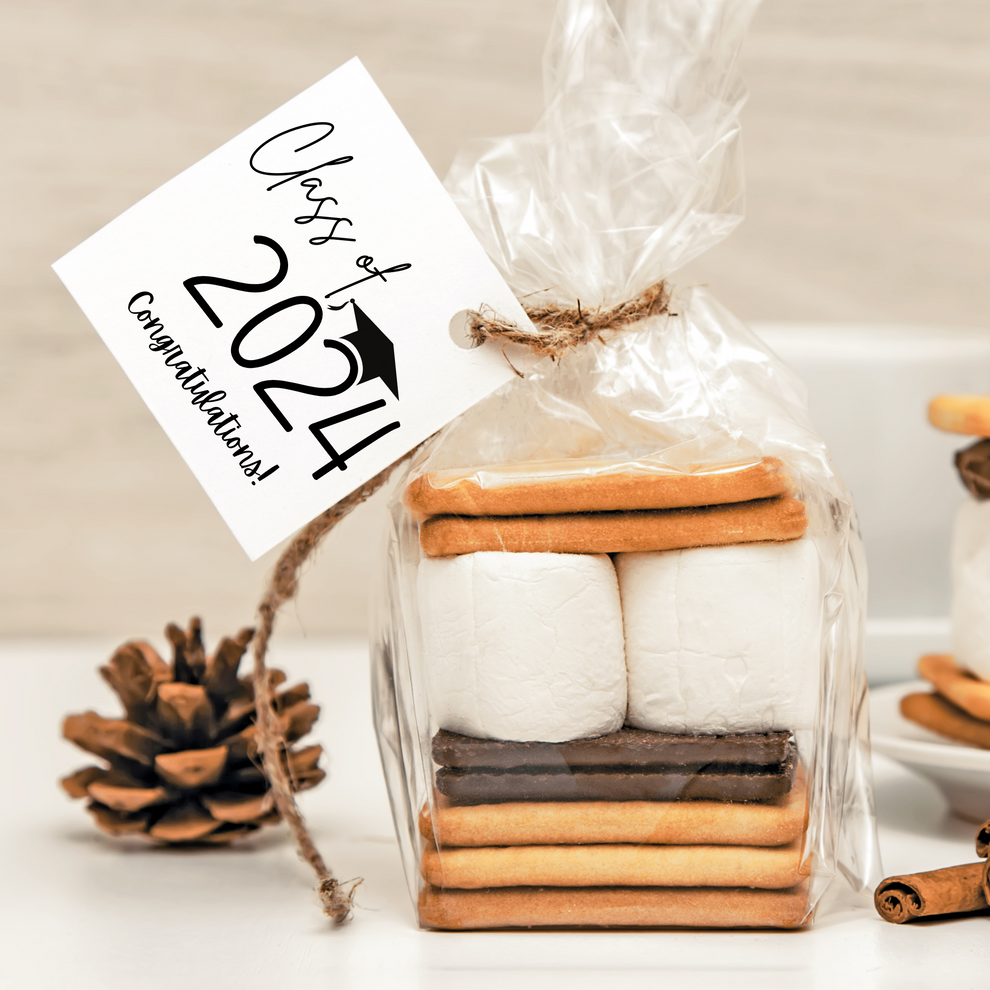 Class of 2024 Graduation Gift Tag Minimalist Printable – Scribbled LLC