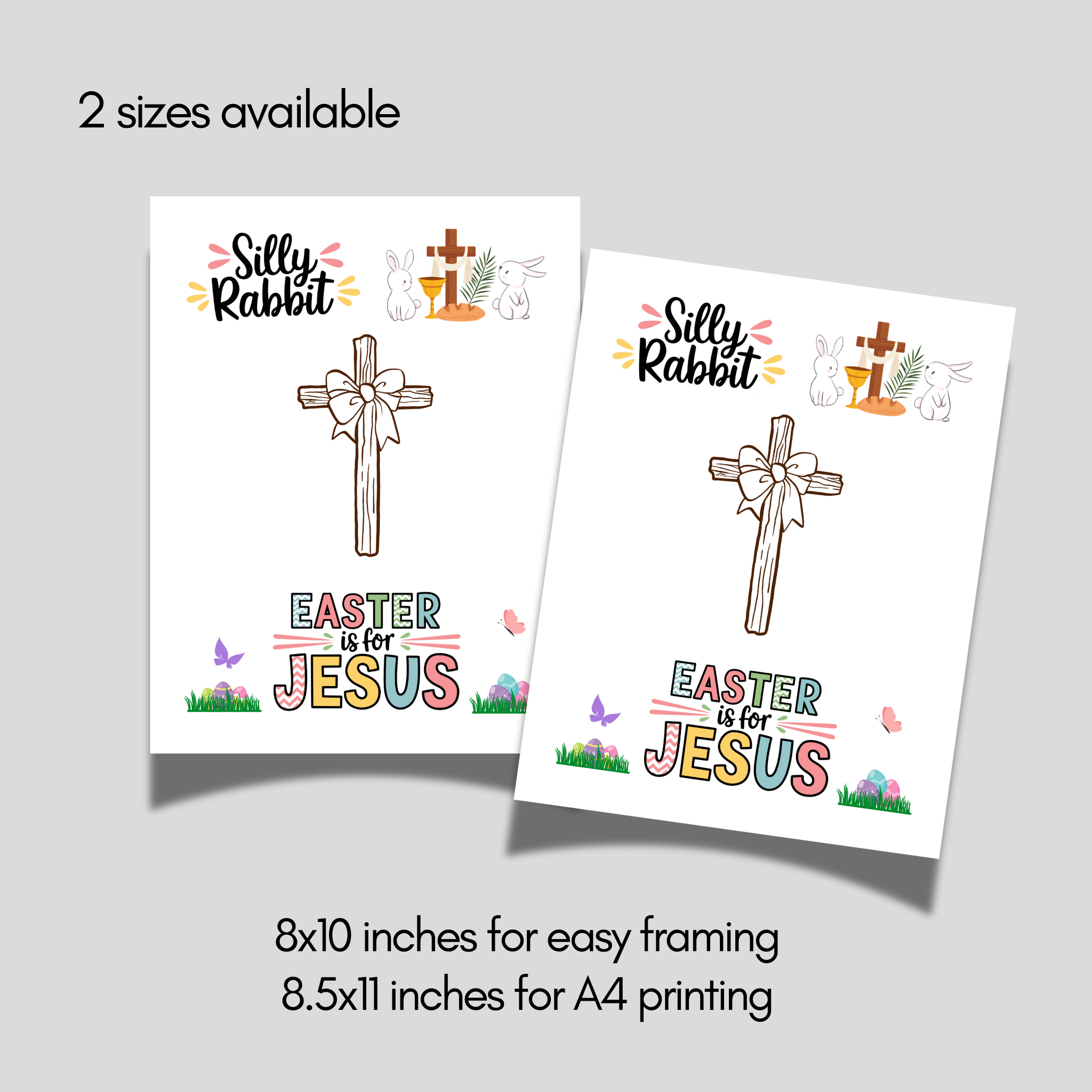 Easter Handprint Craft Printable, Christian DIY Religious Art for Kids ...