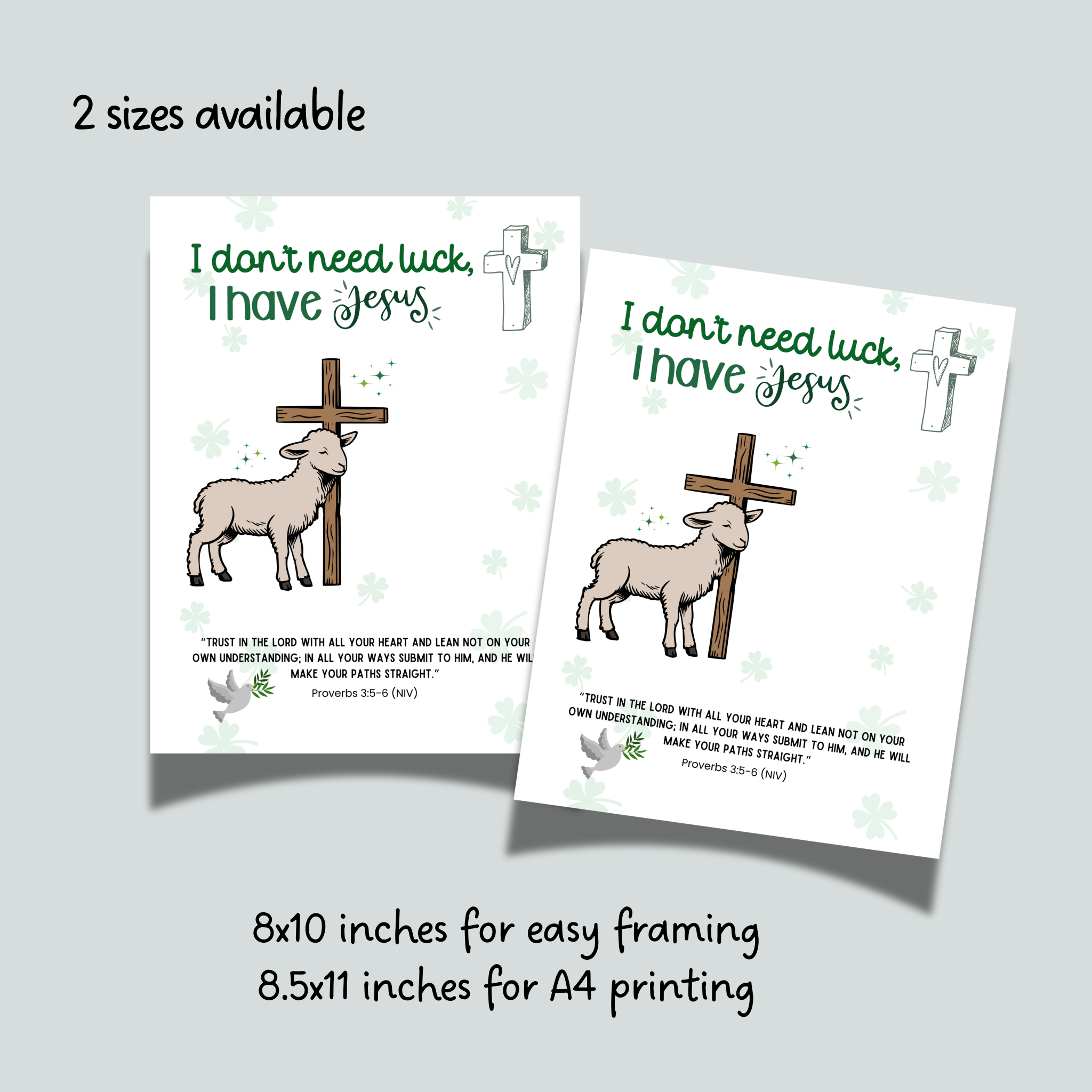 St Patricks Day Christian Bible Scripture Handprint Craft Printable, D ...