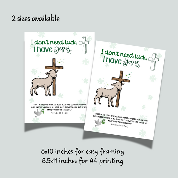 St Patricks Day Christian Bible Scripture Handprint Craft Printable, D ...