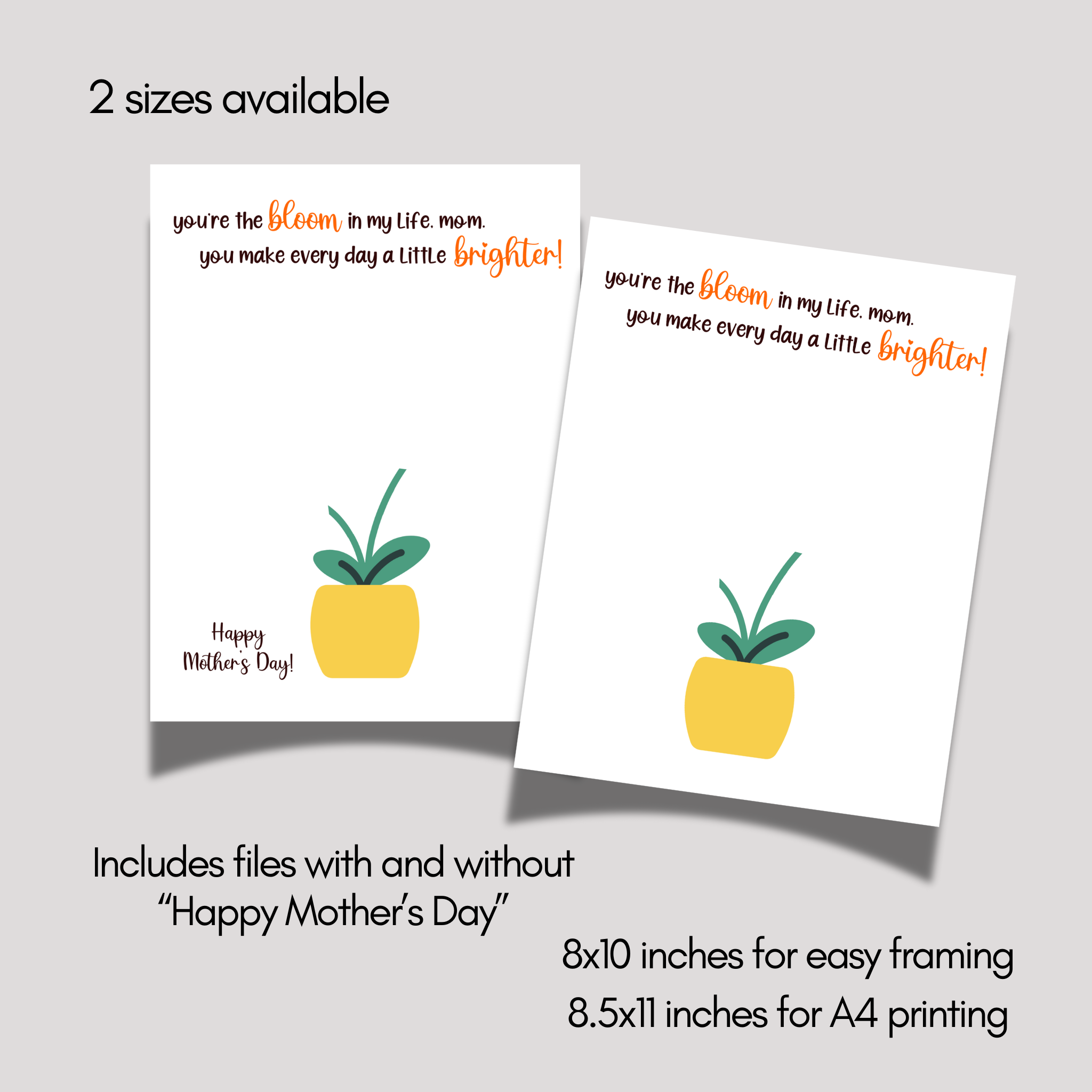 Mothers Day Handprint Flower Vase Craft for Kids Printable, Card Art A ...