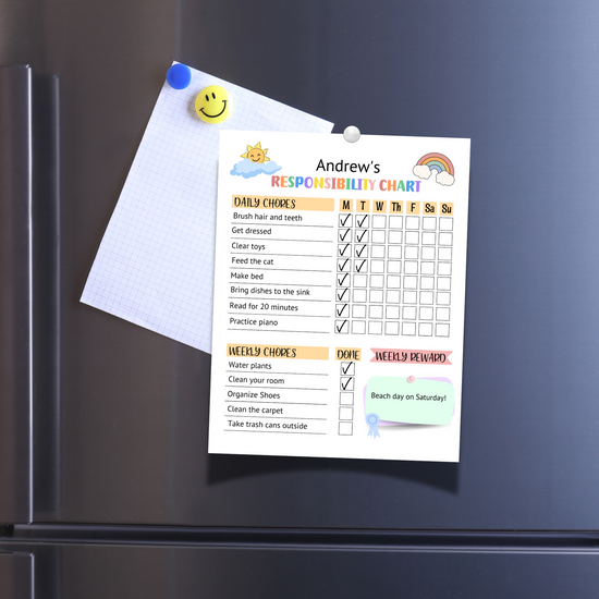 Editable Summer Planner, Printable Chore Charts & Checklists For Kids ...