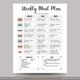 Printable Templates – Scribbled LLC