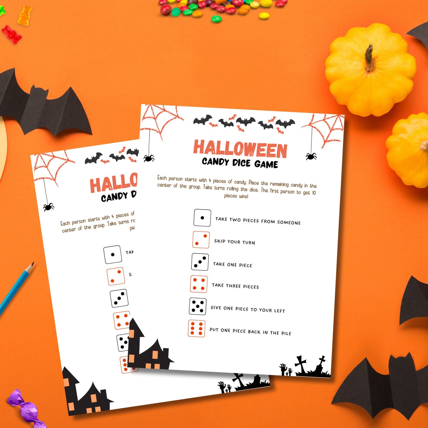 Halloween Party Games For Kids Printable – Scribbled LLC