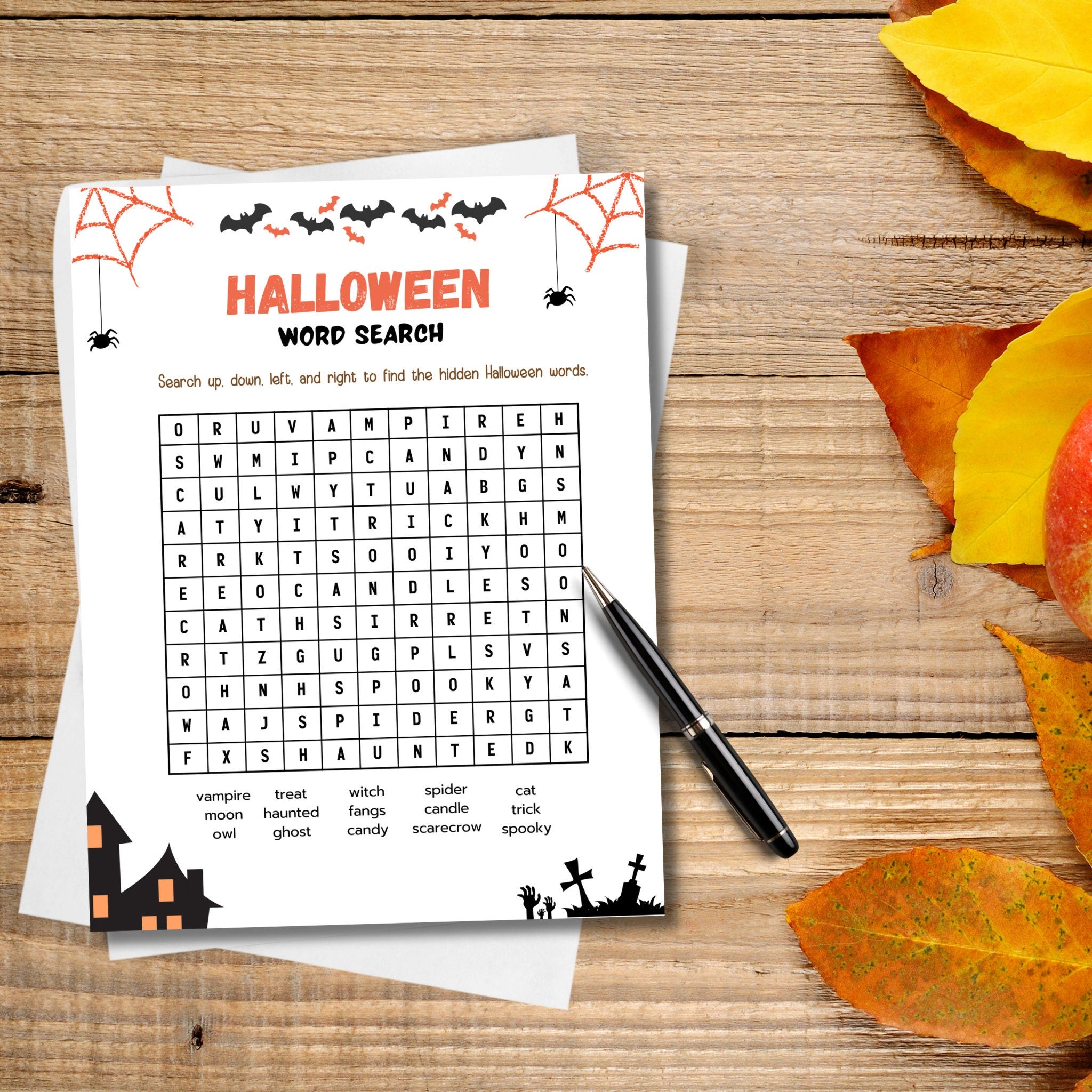 Halloween Party Games For Kids Printable – Scribbled LLC