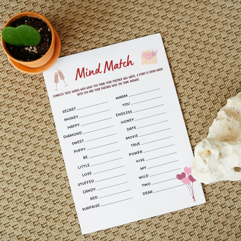Couple Games Printable, Date Night Activity, Marriage Anniversary Part ...