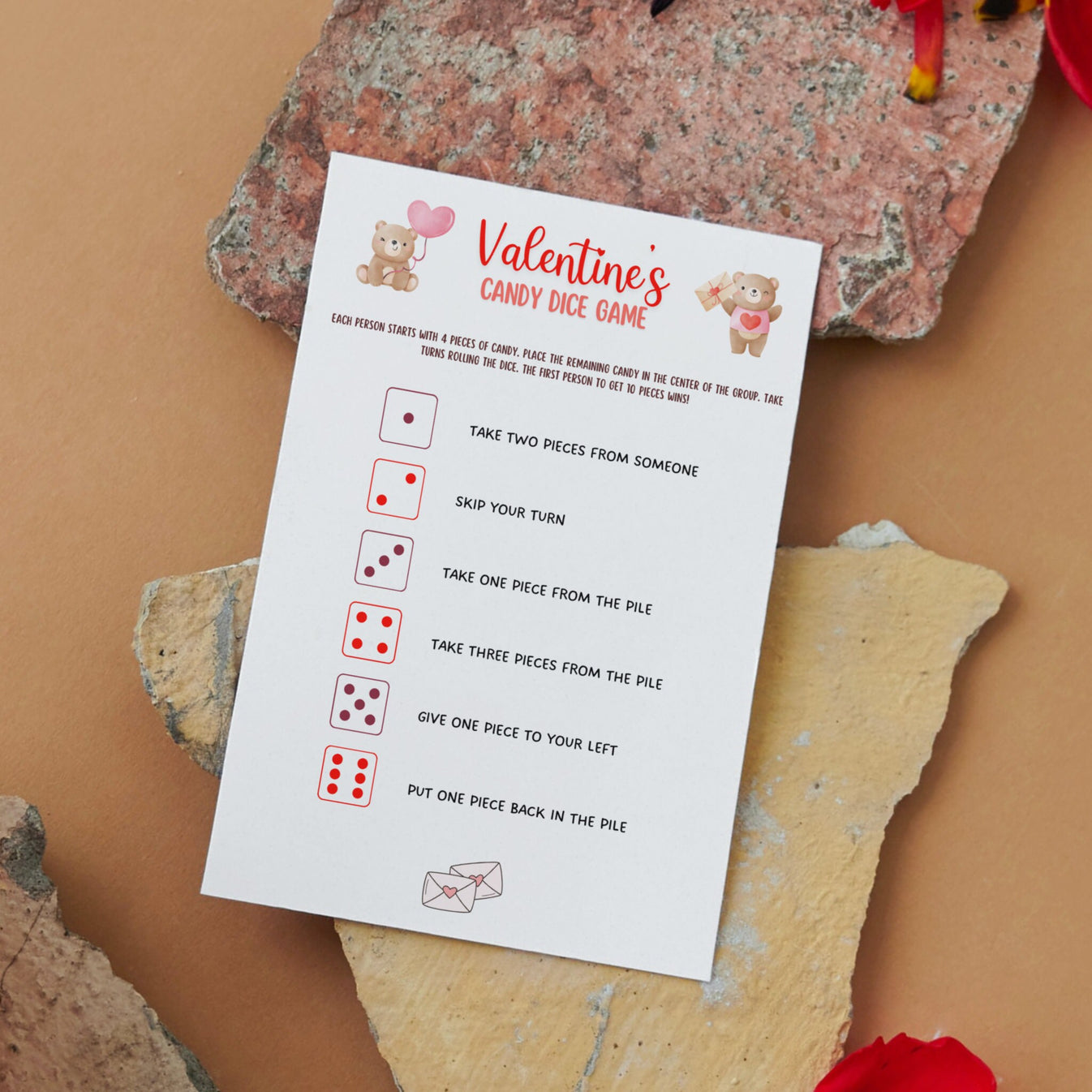 Valentines Day Game For Kids Printable, Classroom Party Activity ...