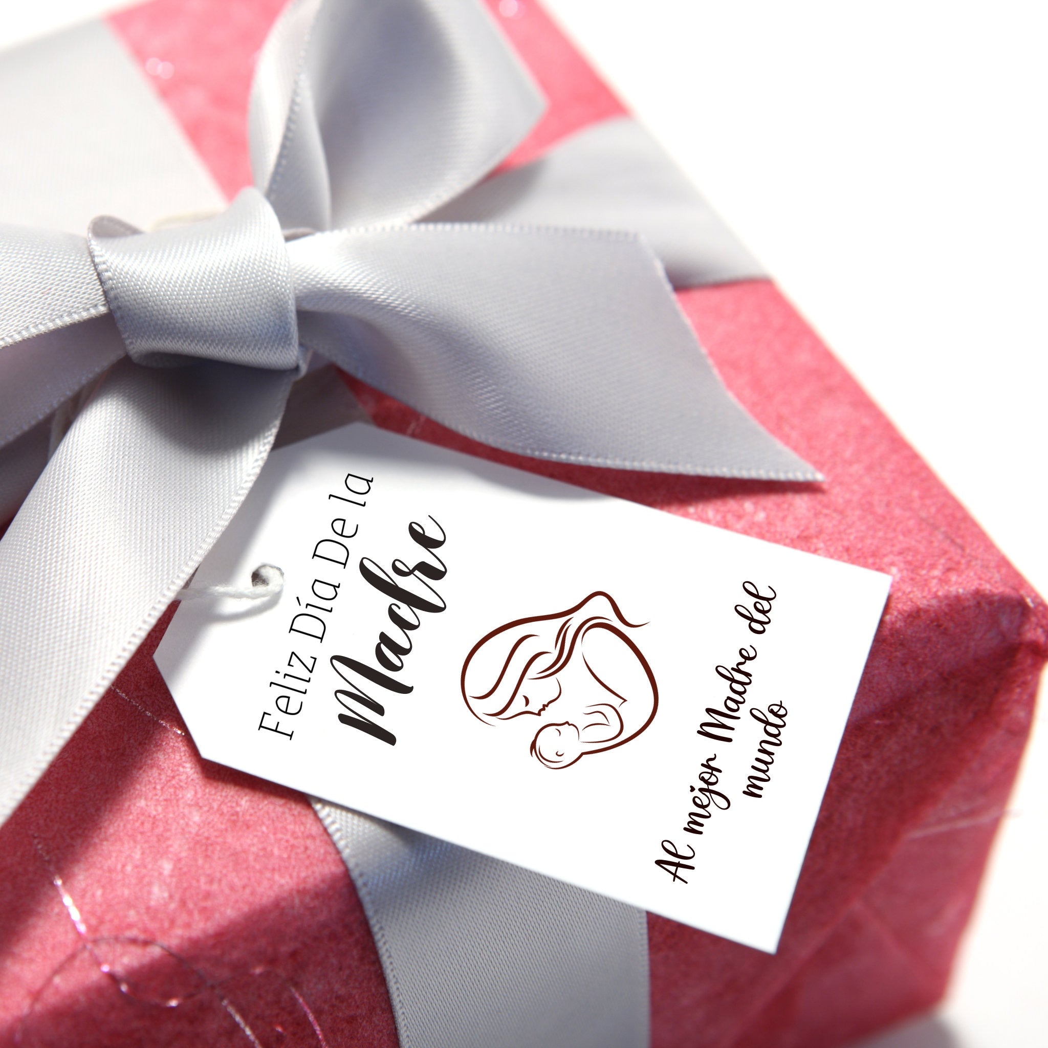 Spanish Happy Mother’s Day Gift Favor Tags Printable – Scribbled LLC