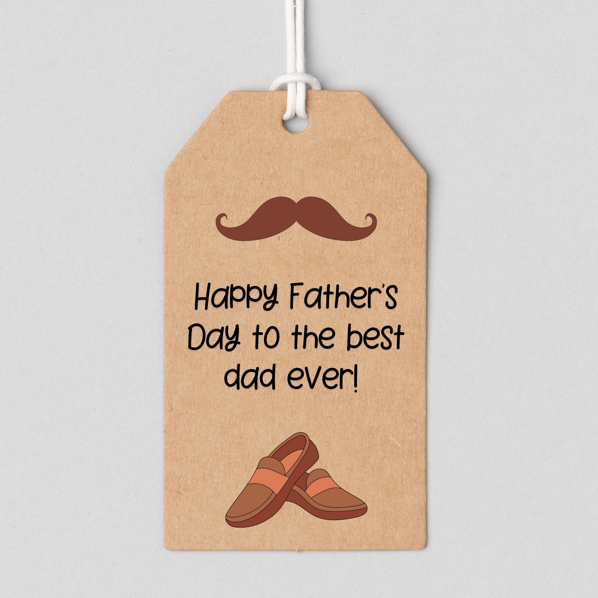 Happy Father's Day Gift Tags Printable, Gift For Dad – Scribbled LLC