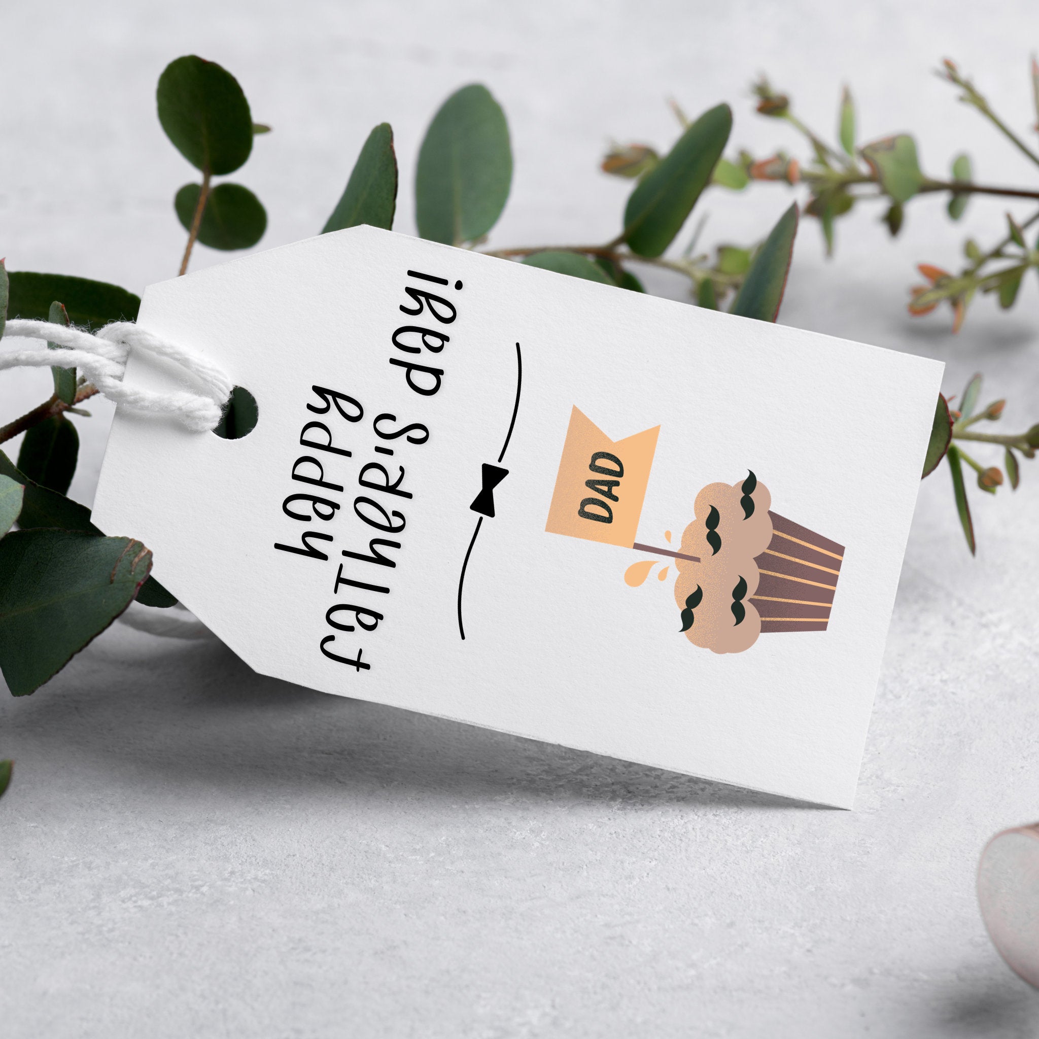 Happy Father's Day Gift Tags Printable, Gift For Dad – Scribbled LLC