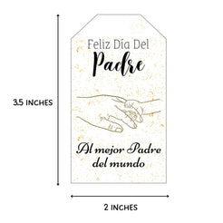 Spanish Happy Fathers Day Gift Favor Tag Printable – Scribbled LLC