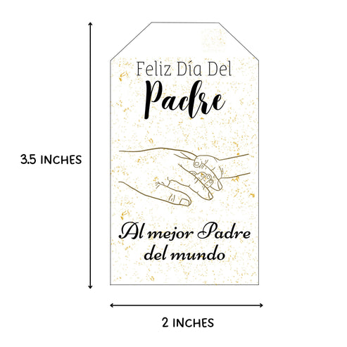 Spanish Happy Fathers Day Gift Favor Tag Printable – Scribbled LLC